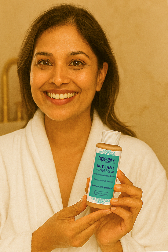 Vegan Nut Shell Facial Scrub Online - Natural Product For All Skin ...