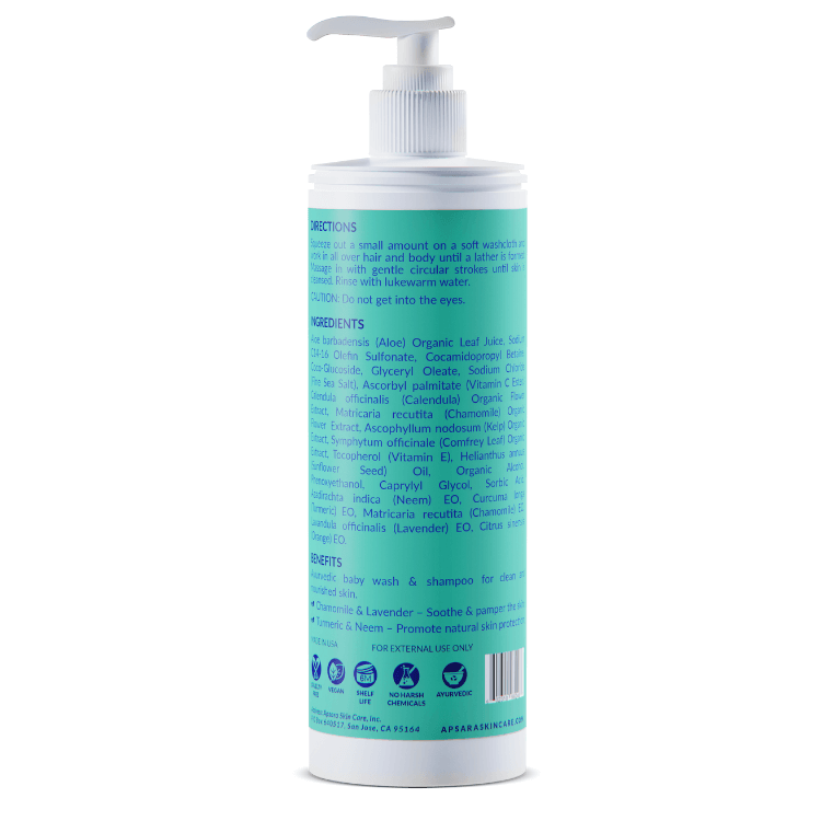 Chamomile Baby Wash - Herbal Baby Wash For Kids Online in the USA ...