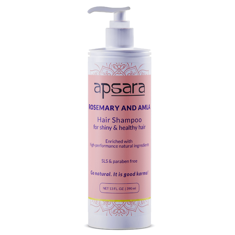 Rosemary And Amla Shampoo - Herbal Shampoo Online in the USA – Apsara ...